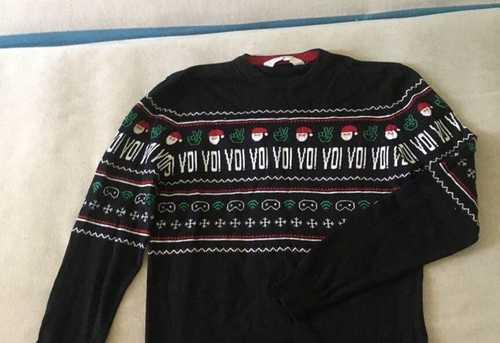 Продам новогодний свитер H&M 170 рост мальчик
