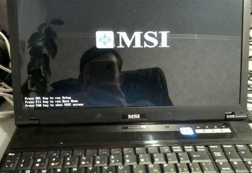 Ноутбук msi