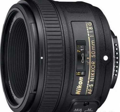 Nikon 50mm f/1.8G AF-S Nikkor новый,обмен,гарантия