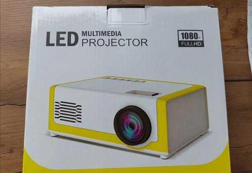Портативный проектор LED multimedia projector 1080