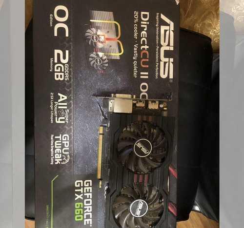 Видеокарта asus gtx 660