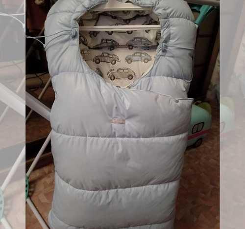 Зимний конверт в коляску Гулливер