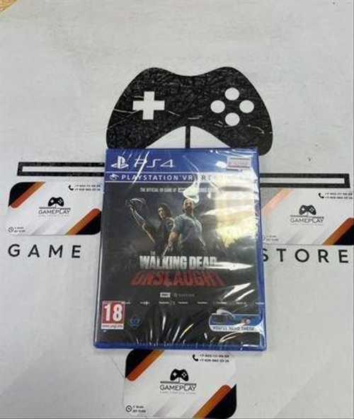 Ps4 Walking dead onslaught (Vr) новый