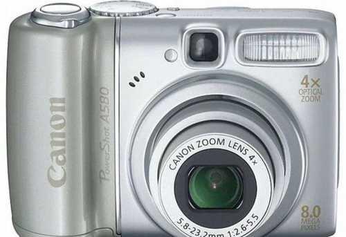 Цифровой фотоаппарат canon powershot a580
