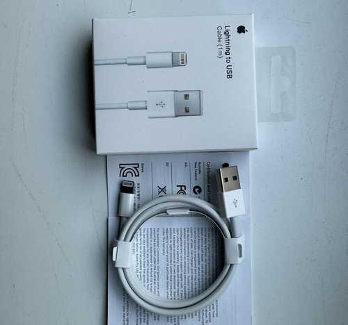 Кабель Apple USB-A / Lightning, 1м