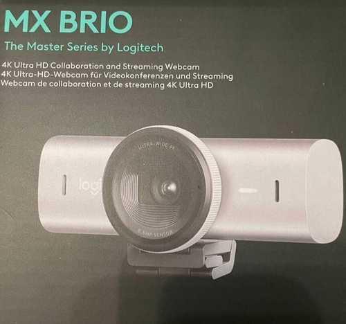 Logitech MX Brio 4K Ultra HD Веб-камера