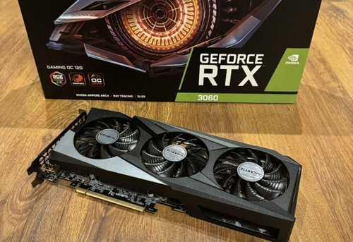 RTX3060 12gb Gigabyte Gaming OC Edition