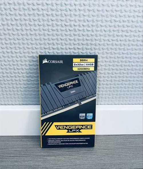 Corsair vengeance LPX 64 GB DDR4 3200MHz SN: CMK64