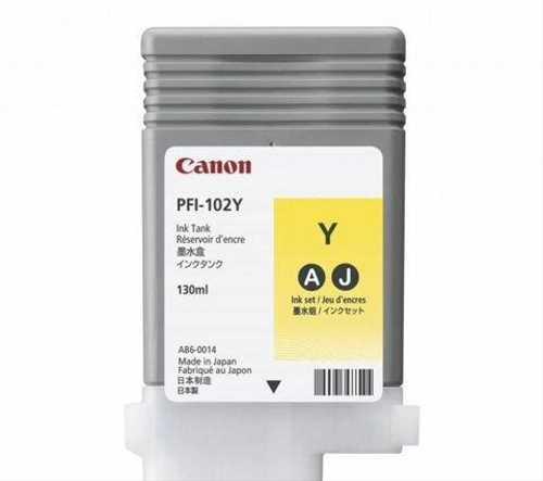 Струйный картридж Canon PFI-102Y 110454