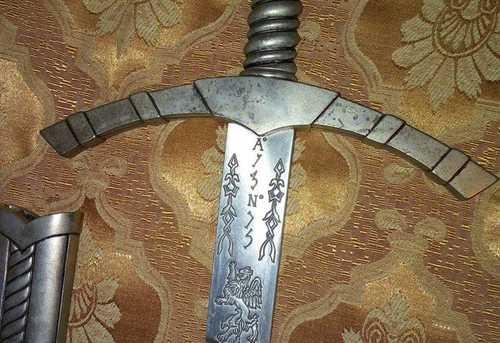 Средневековый меч - макет (муляж)