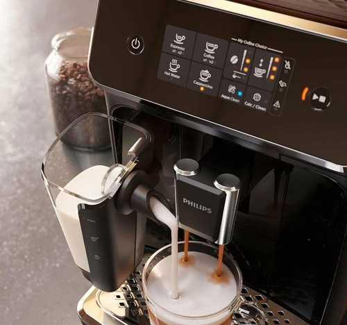 Кофемашина philips 2200 latteGO