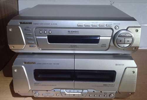 Cd, кассетная дека technics 780