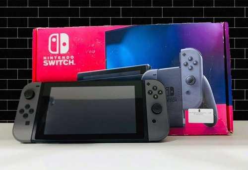 Nintendo Switch V2 Gray прошитая +128гб