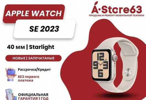 Apple Watch SE (2023), 40 мм корпус из алюминия цв