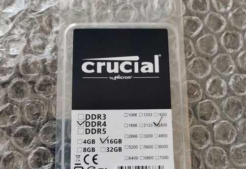 Оперативная память Crucial 16 гб 2400 мгц DDR4
