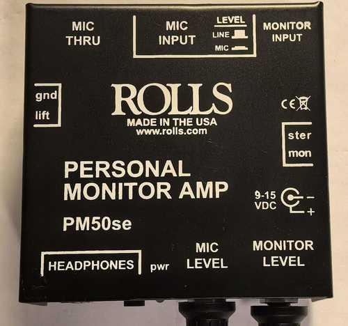 Rolls PM50se усилитель для наушников