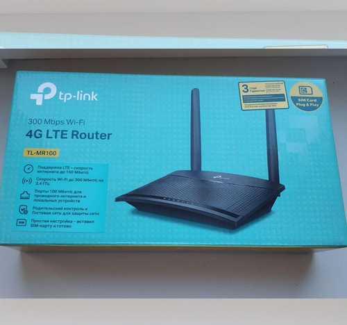 Tp-link tl-mr100 Wifi роутер 4g модем