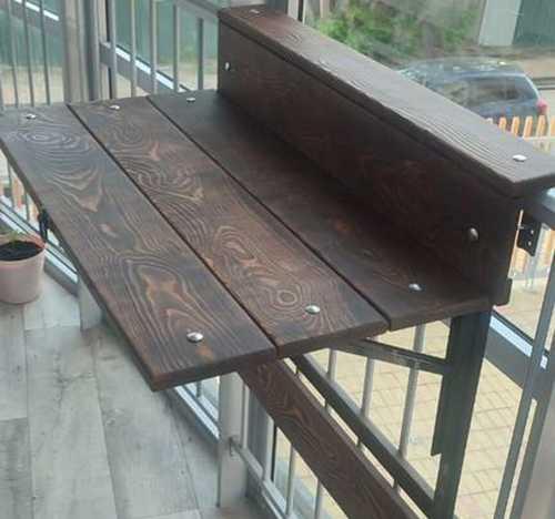 Балконный навесной столик