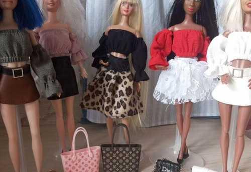 Одежда для Барби (топы,блузки,сумки)