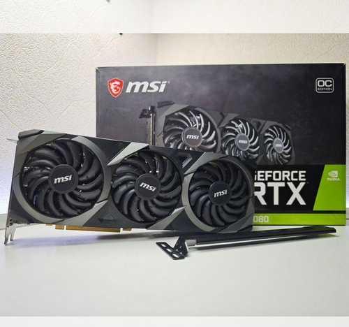 Видеокарта RTX 3080 MSI Ventus 3x OC 10Gb