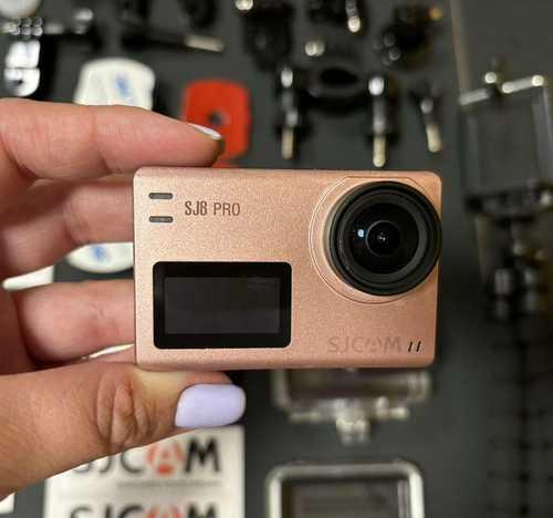 Экшн камера sjcam sj8 pro Rose Gold