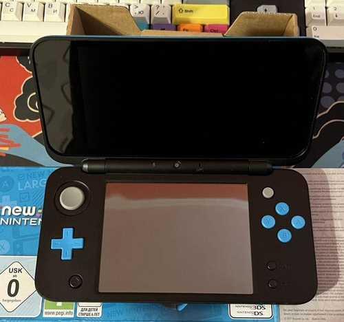 New Nintendo 2ds XL Black / Turqoise