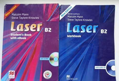 Учебник+тетрадь по английскому Laser B2
