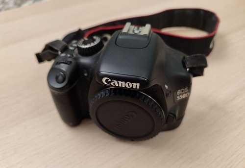 Зеркальный фотоаппарат canon 550d Body