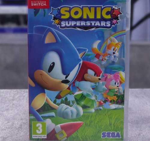 Sonic Superstars Nintendo Switch картридж