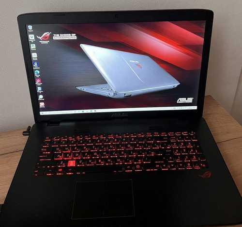 Игровой ноутбук asus ROG GL752VW