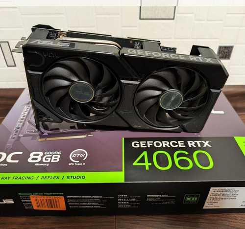 Видеокарта Asus RTX4060 Dual