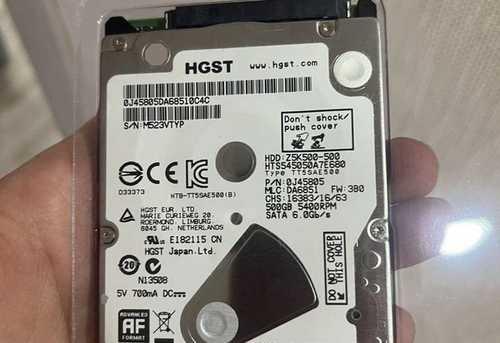Жесткий диск hgst 500 гб (HTS545050A7E680)