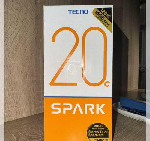 Tecno Spark 20, 8/128 ГБ