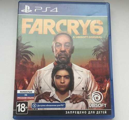 Farcry 6 ps4 диск