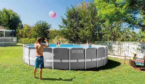 Каркасный бассейн Intex 26756, 6.1 х 1.32 м