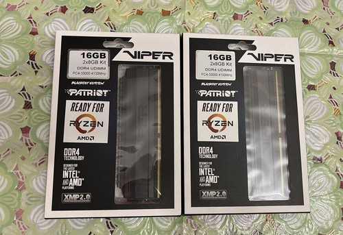 Озу Patriot Viper Blackout 4133 Мгц 8x4 32Gb Новая