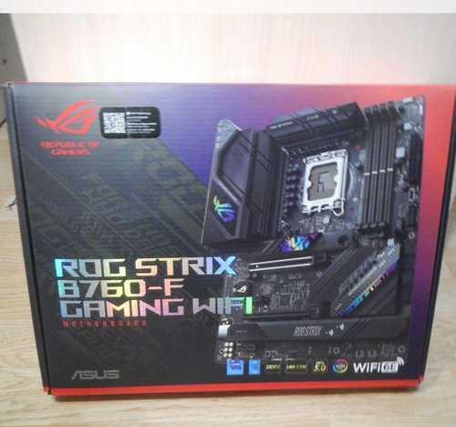 Asus ROG Strix B760-F Gaming WiFi, LGA 1700, Intel