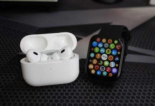 Apple Watch 8 + AirPods Pro 2 (Комплект)