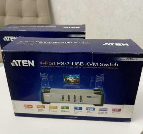 KVM переключатель Aten CS84U