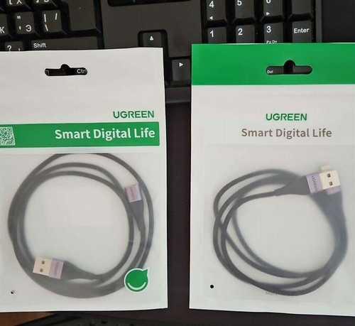 Кабель ugreen tipe c, usb-a