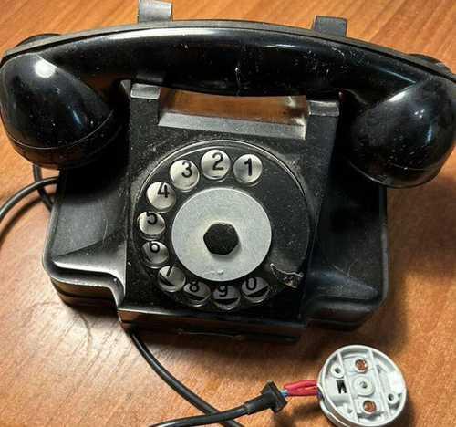 Стационарный телефон дисковый СССР