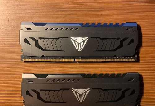 DDR4 Patriot Viper Steel 4400Mhz 16GB гарантия