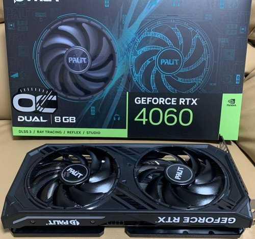 Видеокарта Palit GeForce RTX 4060 Dual