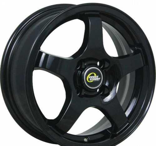 Диски Cross Street CR-14 5.5x14 4*100 ET43 DIA60.1 Black Литой