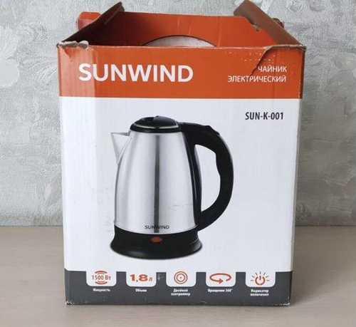 Чайник электрический sunwind модель SUN-K-001
