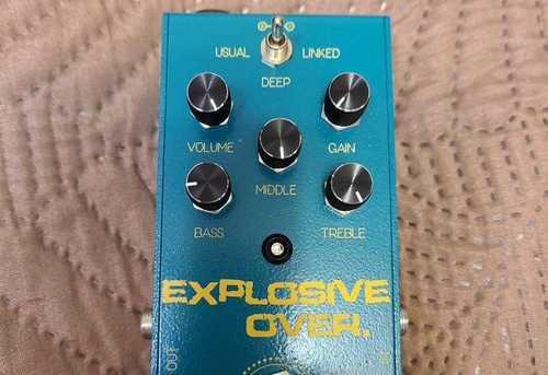 Гитарная педаль DaNiel Pedals Explosive Overdrive