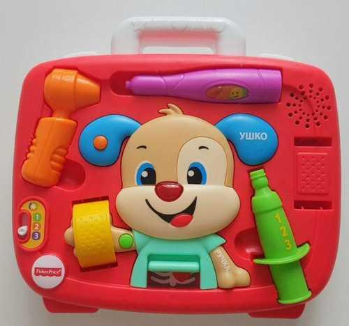 Интерактивная игрушка Щенок доктор Fisher price