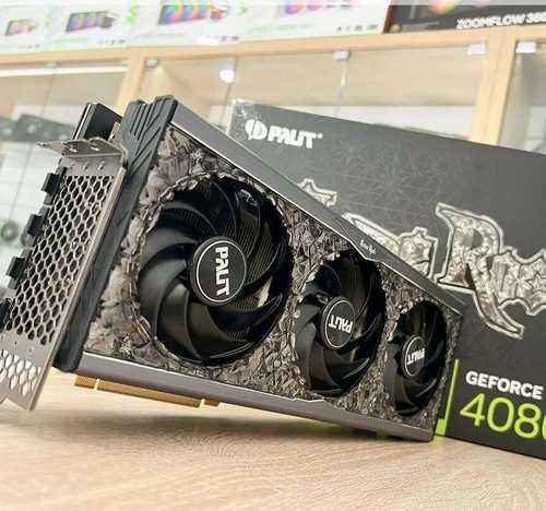 Видеокарта Palit RTX 4080 GameRock OmniBlack 16GB