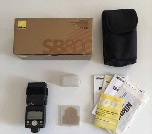 Вспышка Nikon speedlight SB-800