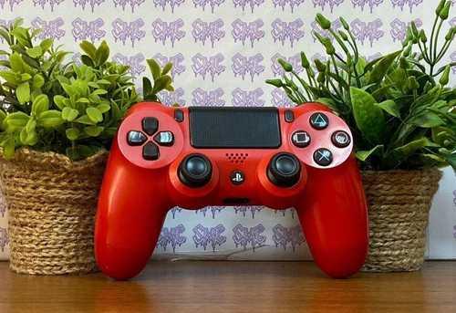 «Вечный» Джойстик DualShock 4 V2 Red PS4